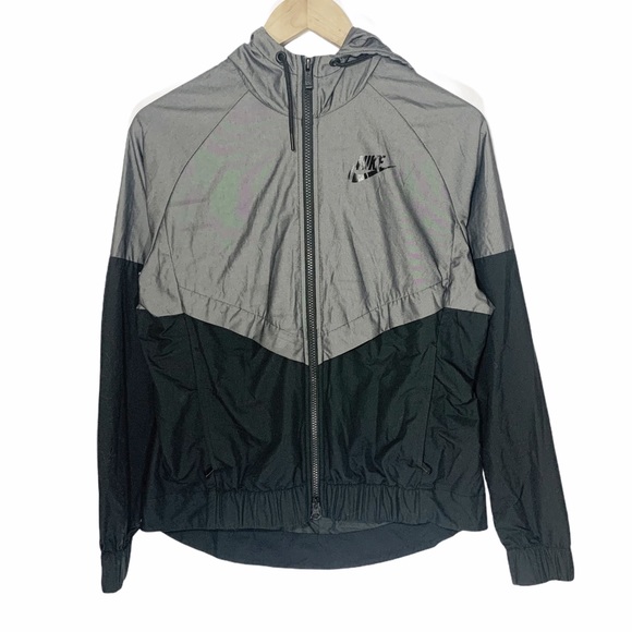 Nike | Jackets & Coats | 22 Nike Two Tone Vented Hooded Running Jacket ...